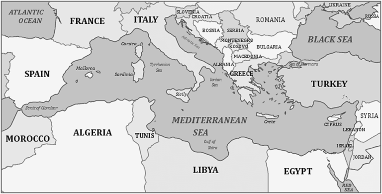 Geography of Mediterranean Sea - FOTIS EDU