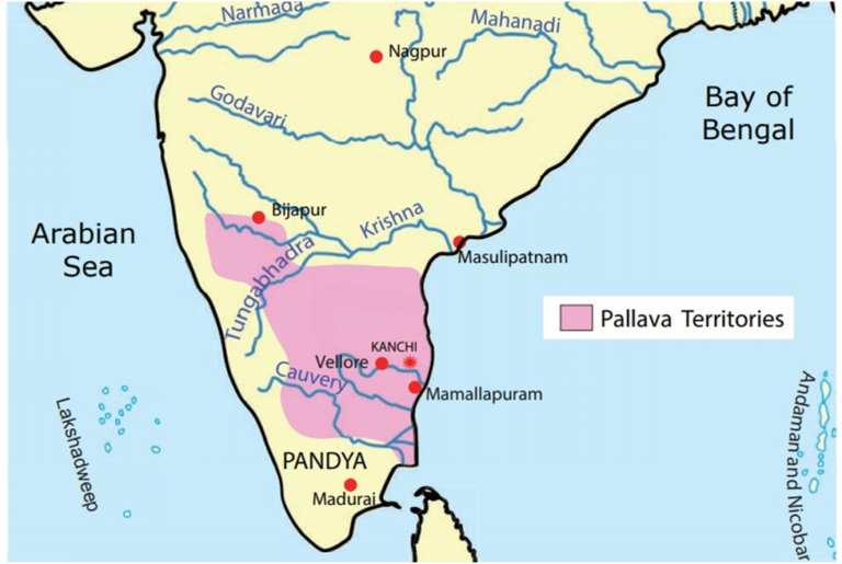 Pallava Dynasty : Foundation, Rulers, Capital, Administration ...